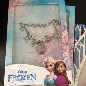 Disney | Accessories | New Disney Frozen Anna Elsa Charm Bracelet ...